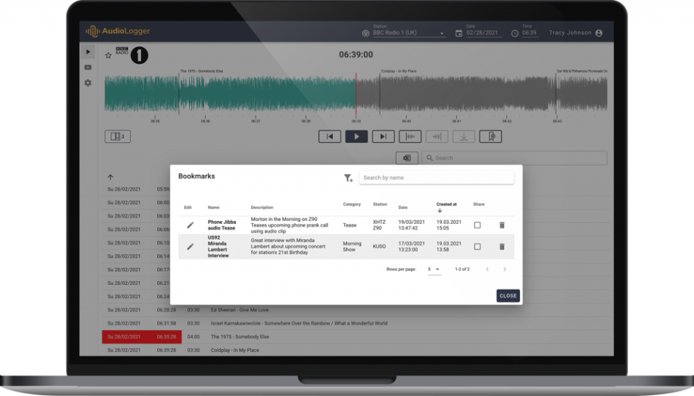 Advanced Features | AudioLogger - The Smart and Affordable Logging System